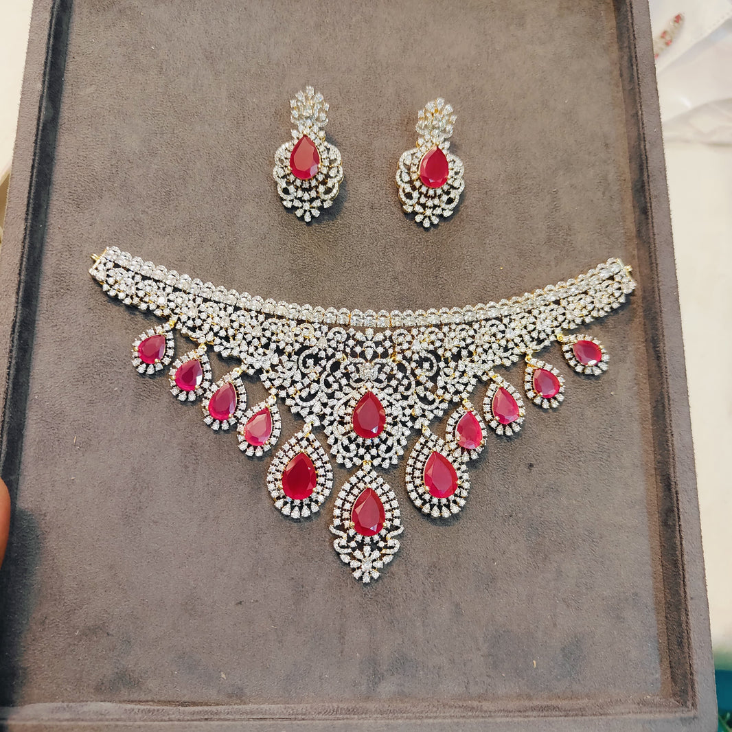 Gj polish necklace set – Page 3 – Kankanam - South India Jewellery